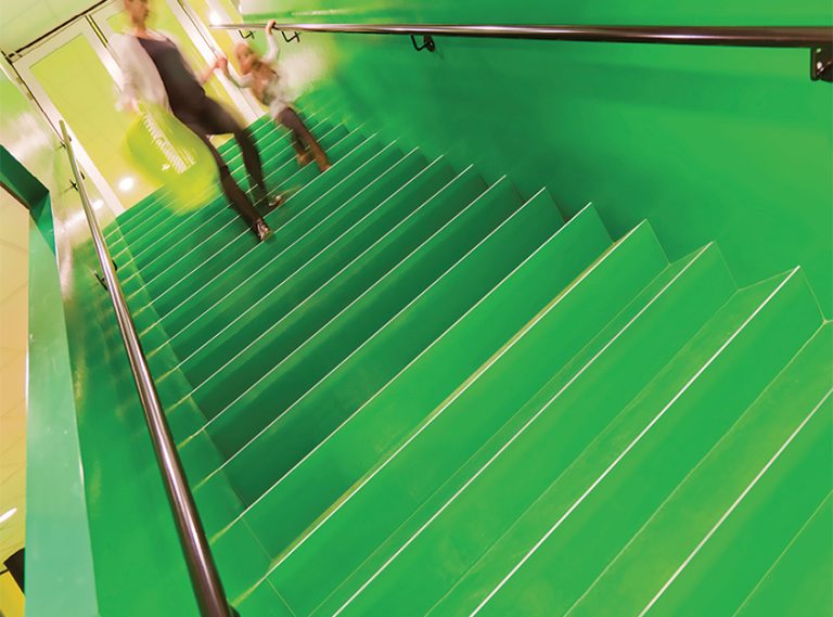 Rubber Flooring Solutions for Stairs | Mondo Flooring