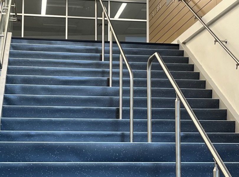 Rubber Flooring Solutions for Stairs | Mondo Flooring